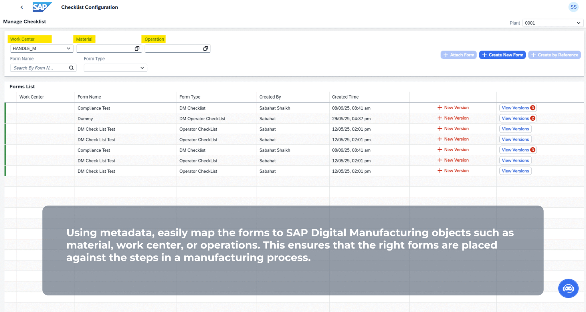 Line Clearance Checklist for SAP Digital Manufacturing - Cherrywork ...